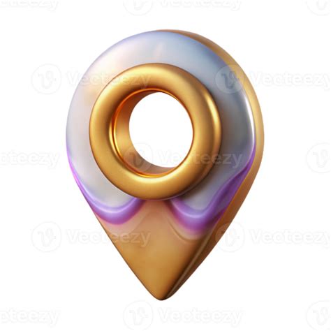 Stunning Modern Map Pin With Location Information Popup Isolated For