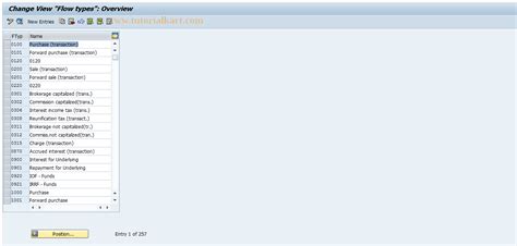 Fzct Sap Tcode Transaction Type Dw