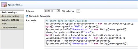 thinking in software etl encrypt and decrypt from talend