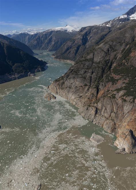 Photos Show Aftermath Of Last Weeks Large Landslide Tsunami In