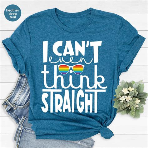 Lesbian Shirt Lgbtq Graphic Tees Pride Ts Trans Pride Outfit