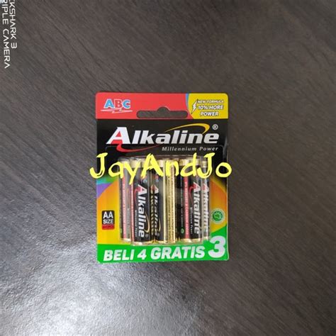 Jual Abc Alkaline Aa Isi Pcs Baterai Abc Alkaline Plus Free Di Lapak Jayandjo Bukalapak
