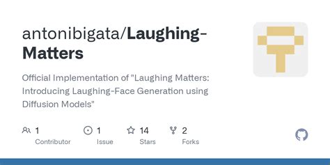 Github Antonibigatalaughing Matters Official Implementation Of Laughing Matters