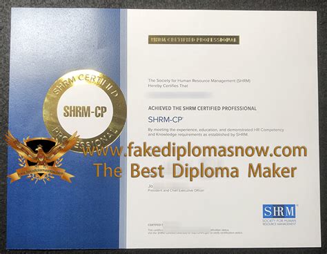 Order Copy Of Shrm Cp Certificate Buy A Diploma In The Usa