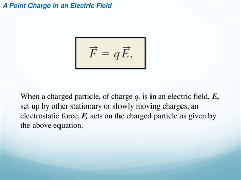 Chapter 22 Electric Fields Ppt Download