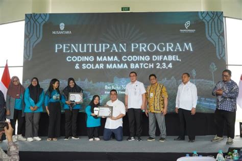 Otorita Ikn Cetak 140 Lulusan Program Coding Mama Coding Difabel Dan