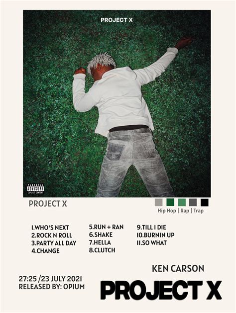 Ken Carson Project X Culturedprint