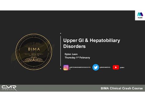 Upper Gi Core Conditions Content Medall