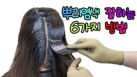 👋뿌리염색 어려우신분⁉️ 뿌염 색맞추기 잘하는법 알려드려요🙋🏻‍♀ 초보자용 뿌리염색 바르는법 꿀팁 Hair Straightener Hair Beauty