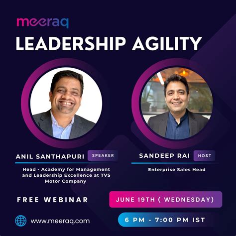 Sandeep Rai On Linkedin Insightful Webinar Coming Ahead Guys Look Forward To Hosting Anil…
