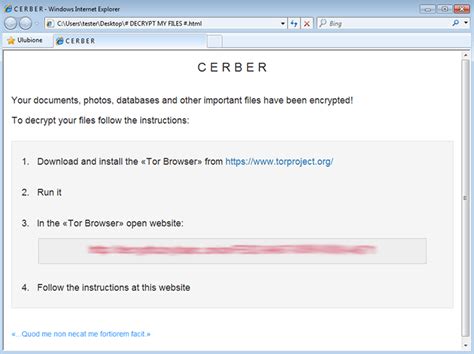 Decrypt My Files Cerber Virus Removal And Decryption Soft2secure Soft2secure
