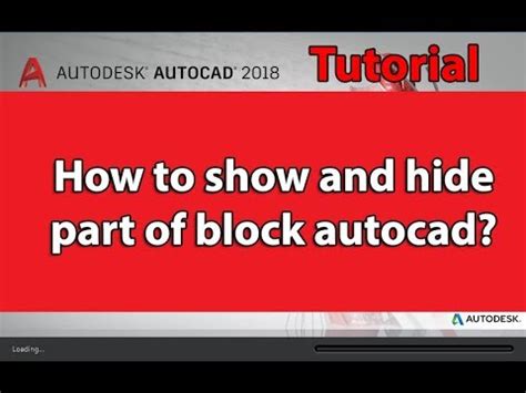 HOW TO SHOW OR HIDE PART OF BLOCK AUTOCAD CLIP COMMAND XCLIP COMMAND YouTube