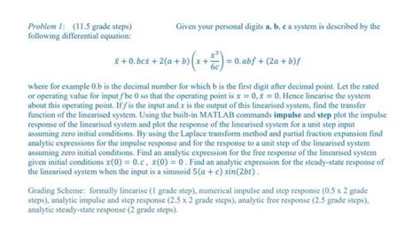 solved problem 1 11 5 grade steps given your personal