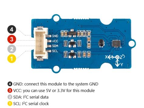 Grove Imu 9dof Lcm20600 Ak09918 Kiwi Electronics