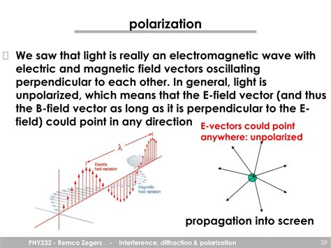 Ppt Exploring Light Interference Diffraction And Polarization In