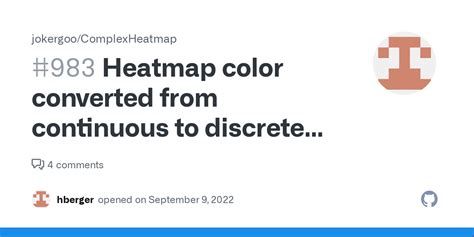 Heatmap Color Converted From Continuous To Discrete With Col Vector Of Colors Issue
