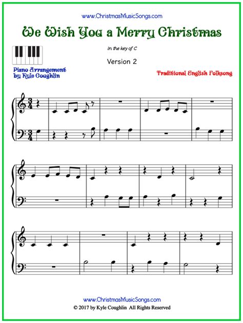 We Wish You A Merry Christmas Bells Notes At Curtis Dolan Blog