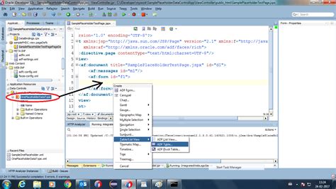 How To Create A Placeholder Data Control In Jdeveloper 12c ~ Oracle