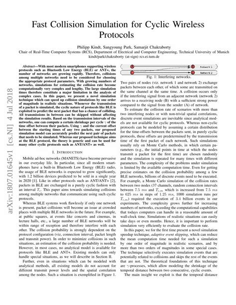 pdf fast collision simulation for cyclic wireless protocols dokumen