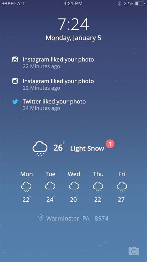 Lockscreen Ios Dribbble User Experience Design