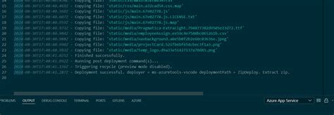 Reactjs Azure React Deployment Not Loading Stack Overflow
