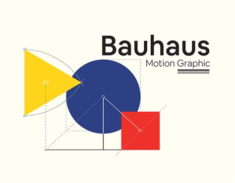 Bauhaus Motion Graphic On Behance