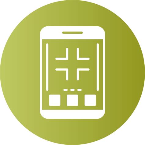 Exit Full Screen Mobile Interface Gradient Circle Icon 67133993 Vector Art At Vecteezy