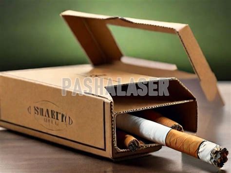 نمونه کارتن دخانیات و تنباکو کارتن سازی پاشا لیزر