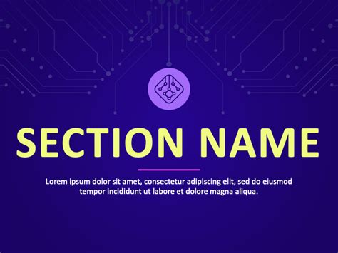 Free Electronic Circuit Theme For PowerPoint And Google Slides