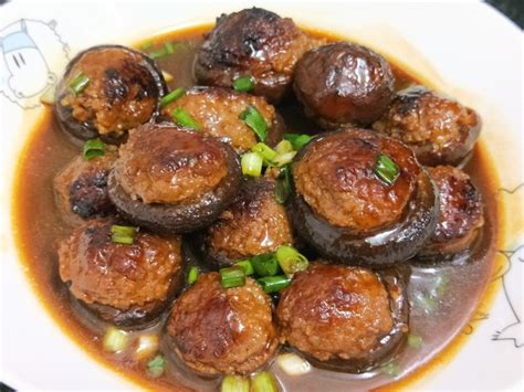 【鲜香菇酿肉的做法步骤图，鲜香菇酿肉怎么做好吃】吐司小白下厨房
