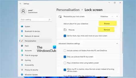 Lock Screen Slideshow Not Working In Windows