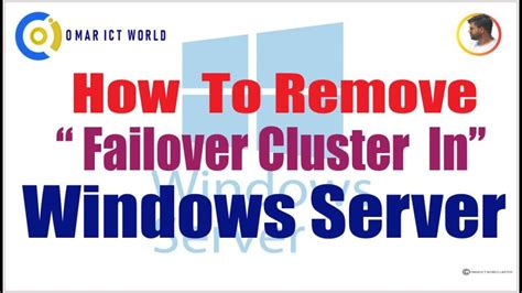 Md Omar Faruk On Linkedin Windows Cluster Remove Step By Step On