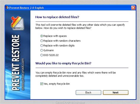 Prevent Restore Free Download