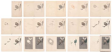 Japanese Woodblock Printing The Printed Picture A Survey Of The Process