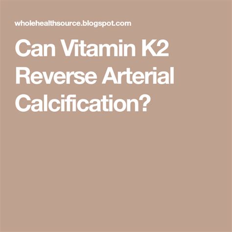 Vitamin K2 Scalp Calcification At Diana Massey Blog