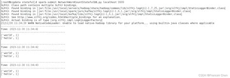 Spark编程实验四：spark Streaming编程spark实验报告四 Csdn博客