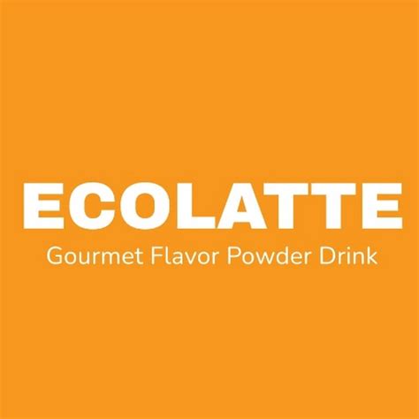Ecolatte Powder Drink Official Youtube