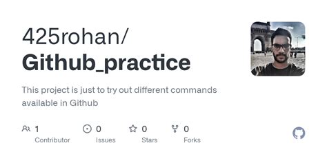 Github 425rohangithubpractice This Project Is Just To Try Out Different Commands Available