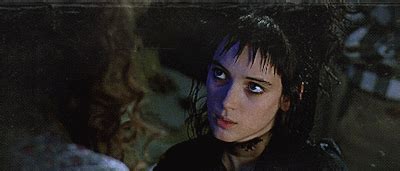 Winona Ryder As Lydia Deetz From The Fantasy Com Tumbex