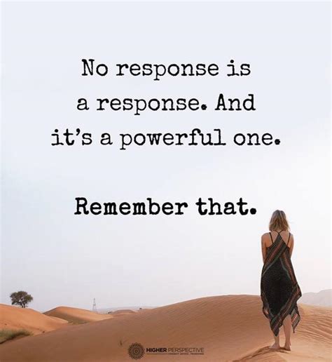 No Response Is A Response So True Rexnocontact