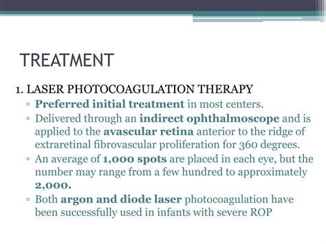 Retinopathy Of Prematurity Pptx Pregnancy Reproductive Health