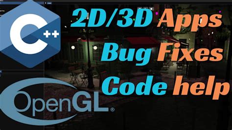 Develop 2d Or 3d Programming Projects Using Cpp And Opengl By Renderforge Fiverr