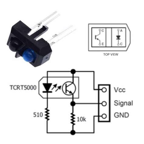 Sensor Infrarrojo Tcrt5000 Moviltronics