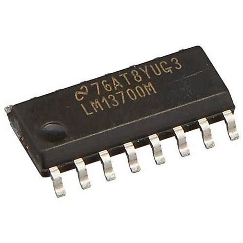 Jual Lm13700m Smd Lm13700 Lm 13700 Mx Ic Dual Opamp Sop 16 Amplifier
