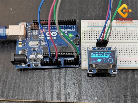 สอนใช้งาน Arduino เชื่อมต่อแสดงผล จอoled 096 นิ้ว สีน้ำเงิน แบบ I2c