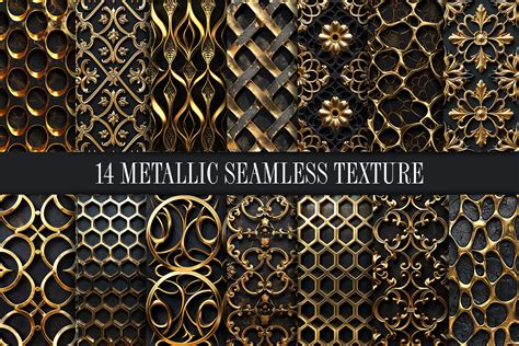 Metallic Black And Gold Seamless Texture Graphic By Best Art Bytes