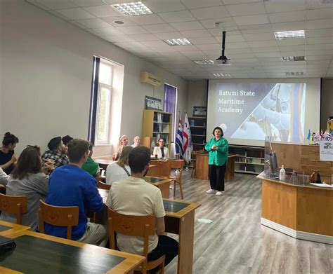 🇬🇪🇩🇪4 6 ოქტომბერს ბათუმის სახელმწიფო საზღვაო აკადემიას სამუშაო ვიზიტით ბერლინის ეკონომიკისა