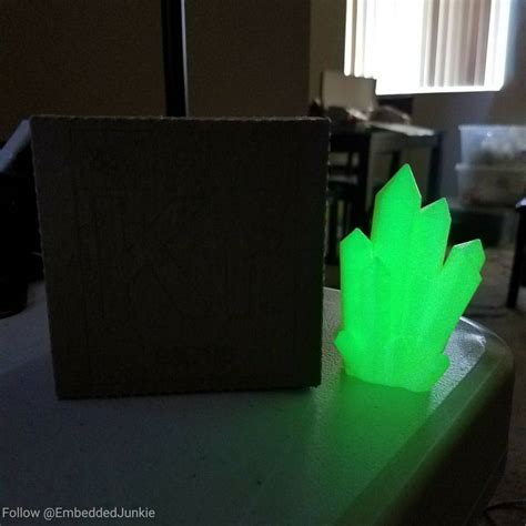 Embeddedjunkie — Dat Glow Tho Box For 3d Printed Kryptonite