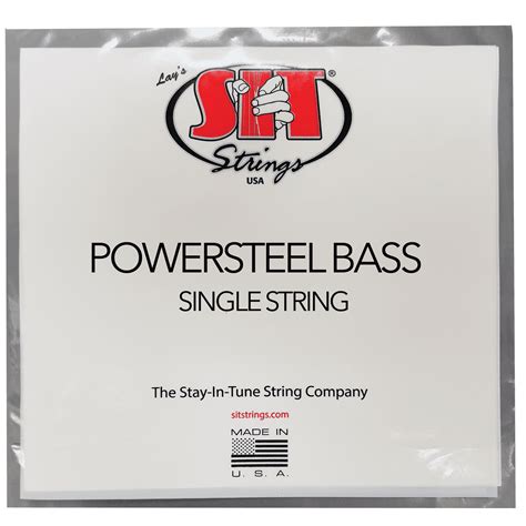 Power Steel Stainless Bass Singles Sit Strings