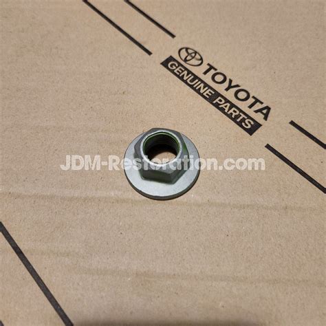 Toyota Jzx100 Rear Subframe Mount Nut Jzx90 Jza80 90179 16023 Genuine — Jdm Restoration